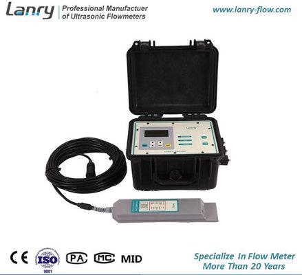 Portable Doppler Ultrasonic Flowmeter with 15m Cable
